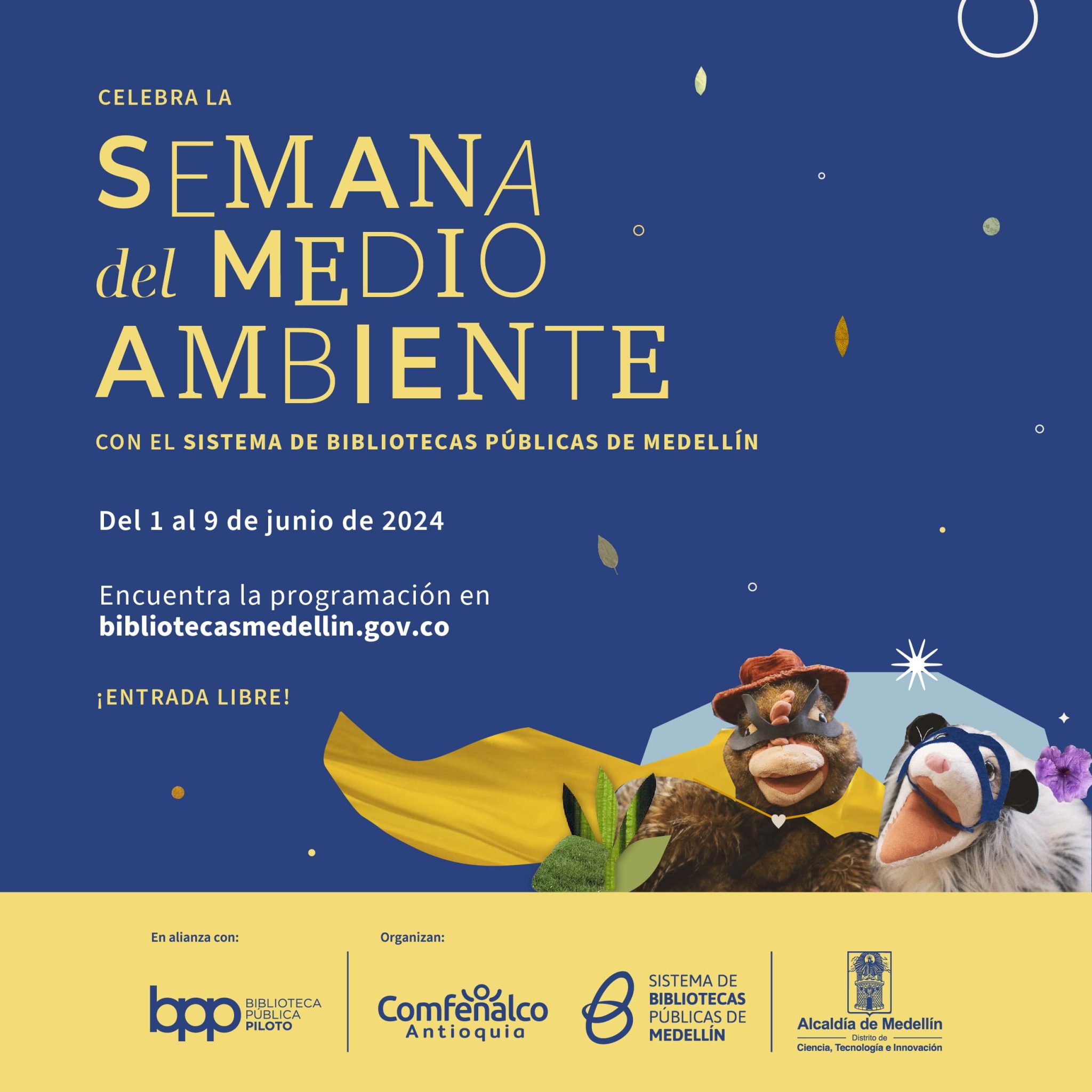 Semana Del Medio Ambiente Sistema De Bibliotecas Publicas De Medellín